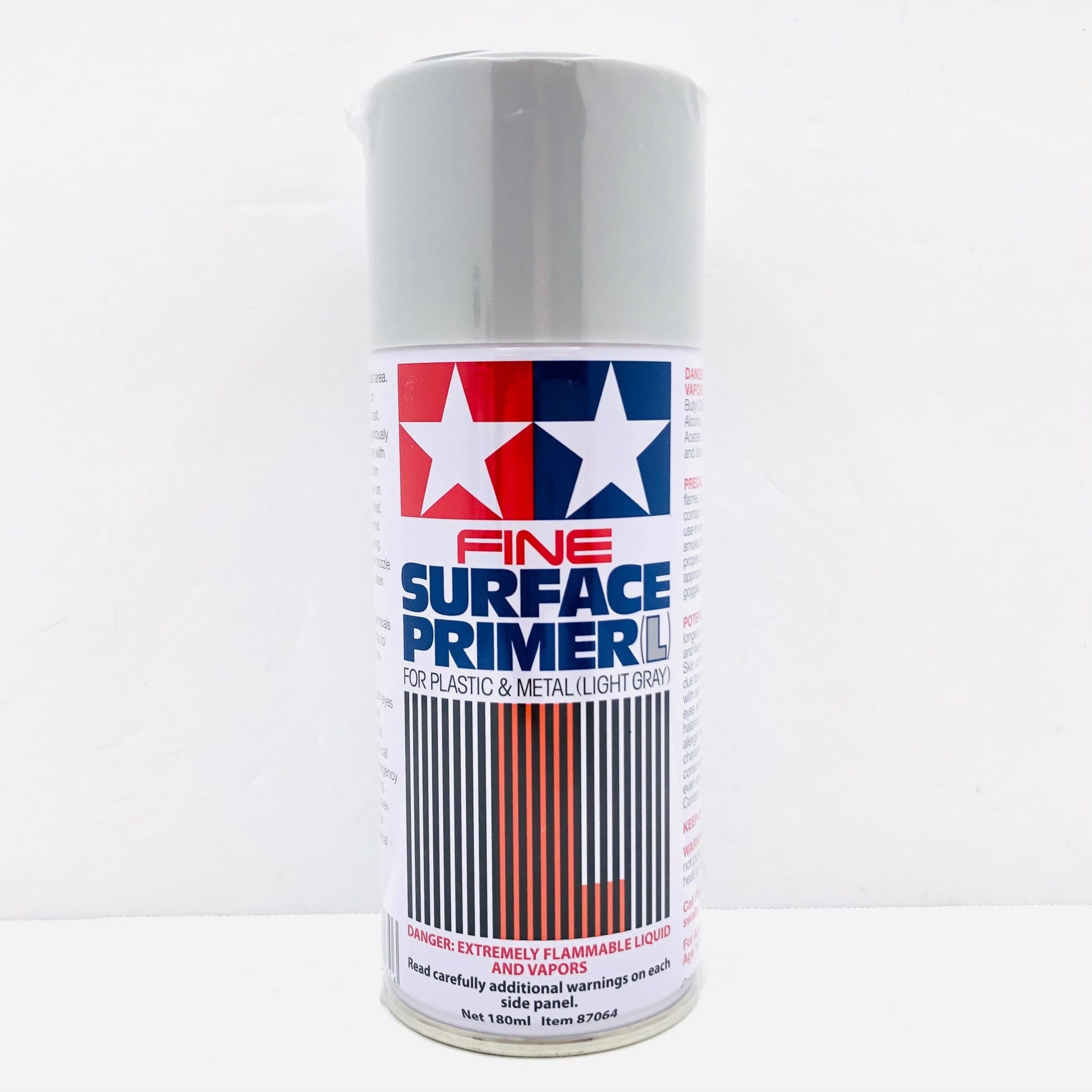 Tamiya #87064 Surface Primer L Light Gray 180ml | HobbyOne Japan