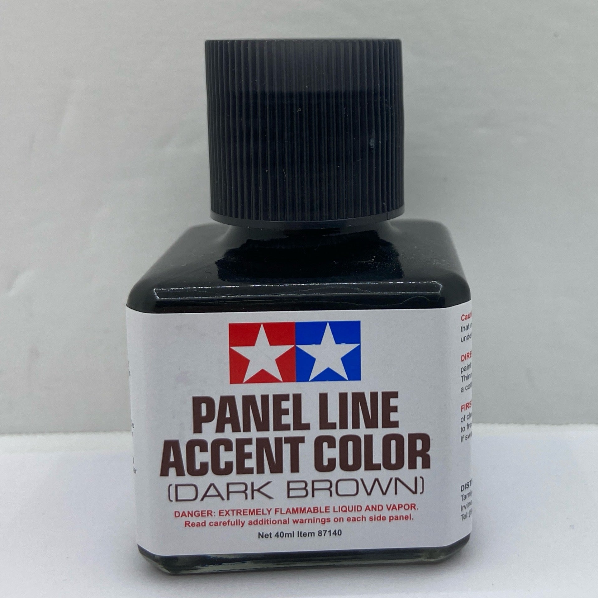 Tamiya #87140 Panel Line Dark Brown | HobbyOne Japan
