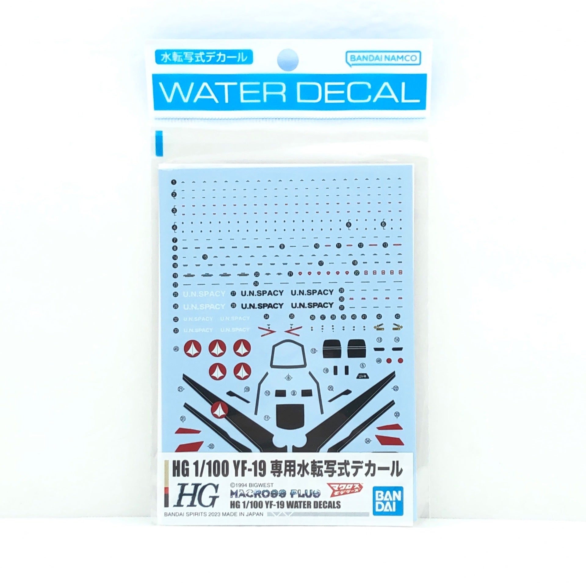 Bandai Decals YF-19 Macross Plus | HobbyOne Japan