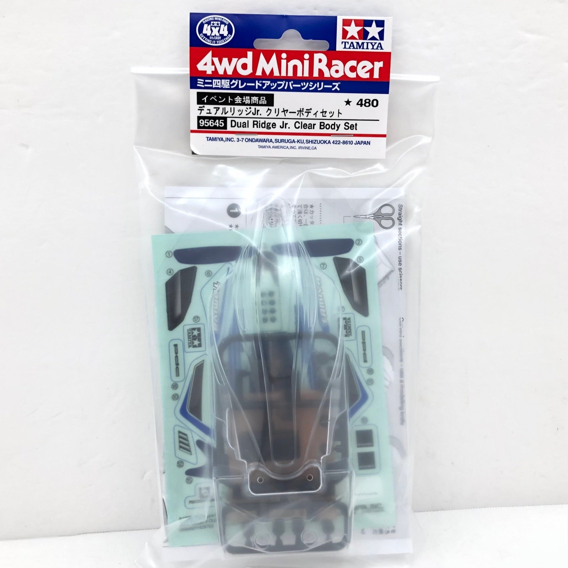 Mini 4WD #95645 JR BODY SET DUAL RIDGE JR | HobbyOne Japan