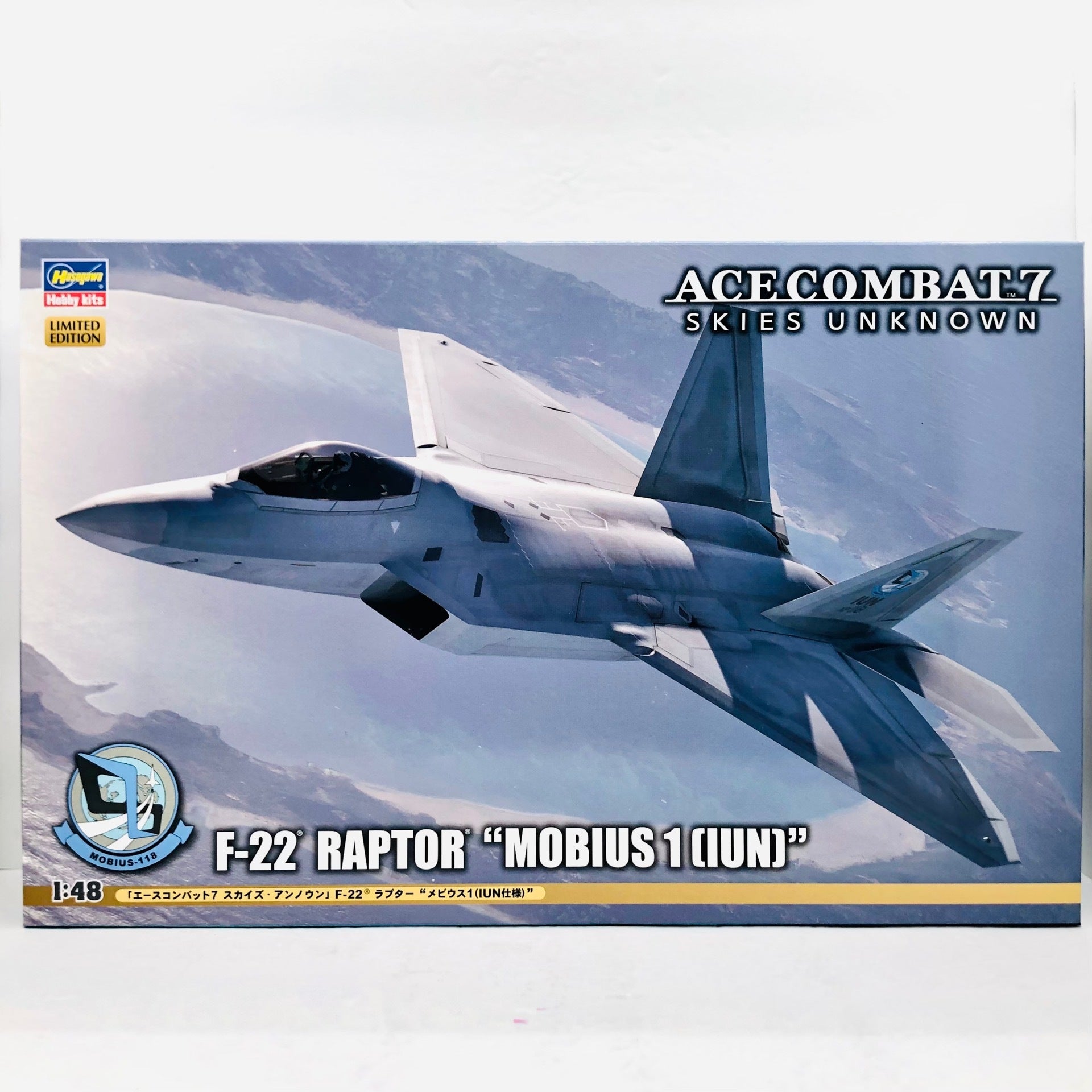 Hasegawa F-22 RAPTOR "MOBIUS 1 (IUN)" | HobbyOne Japan