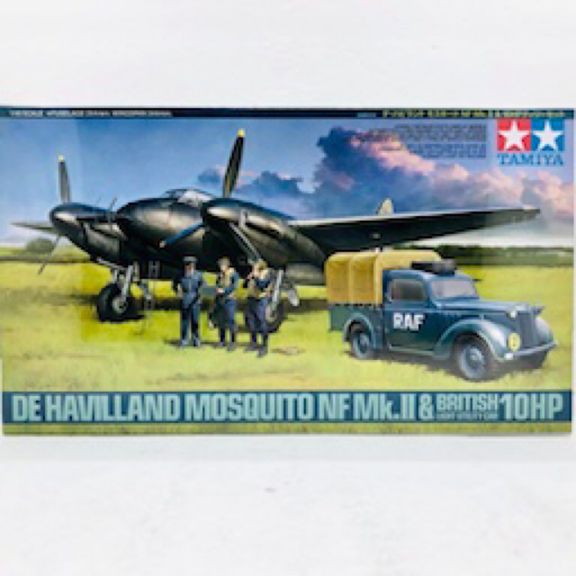 Tamiya #89786 De Havilland Mosquito Nf Mk.II W/British Lt Utility Car ...